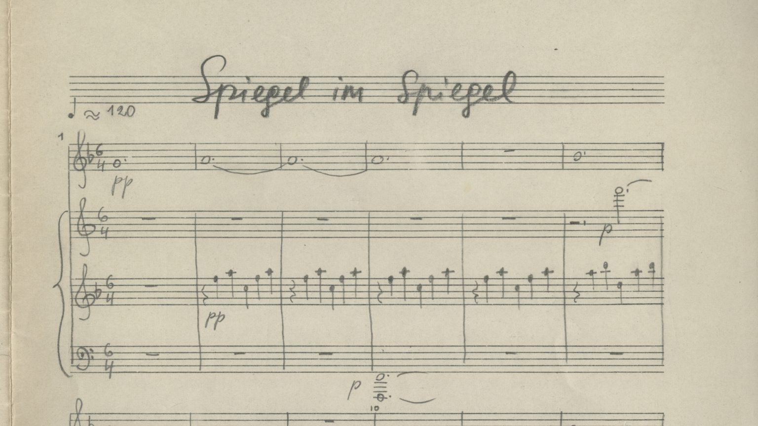 Temaatiline ringkäik näitusel „Spiegel im Spiegel“. Arvo Pärt ja ...