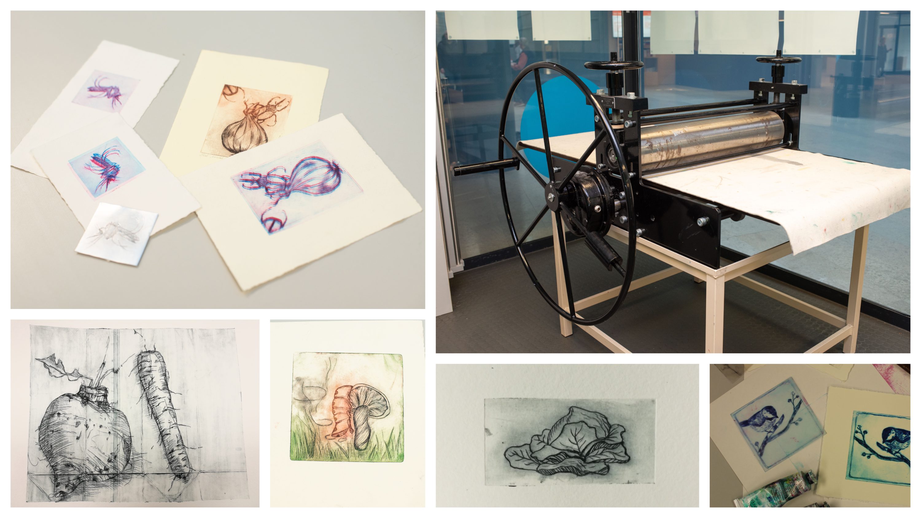 Intaglio: Drypoint - Kumu kunstimuuseum